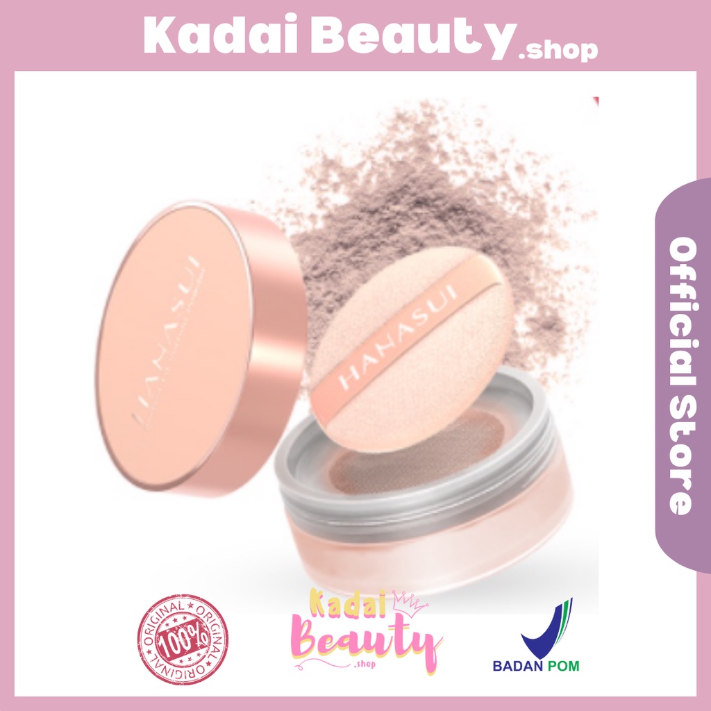 Jual HANASUI Perfect Fit Setting Powder Bedak Tabur | Shopee Indonesia