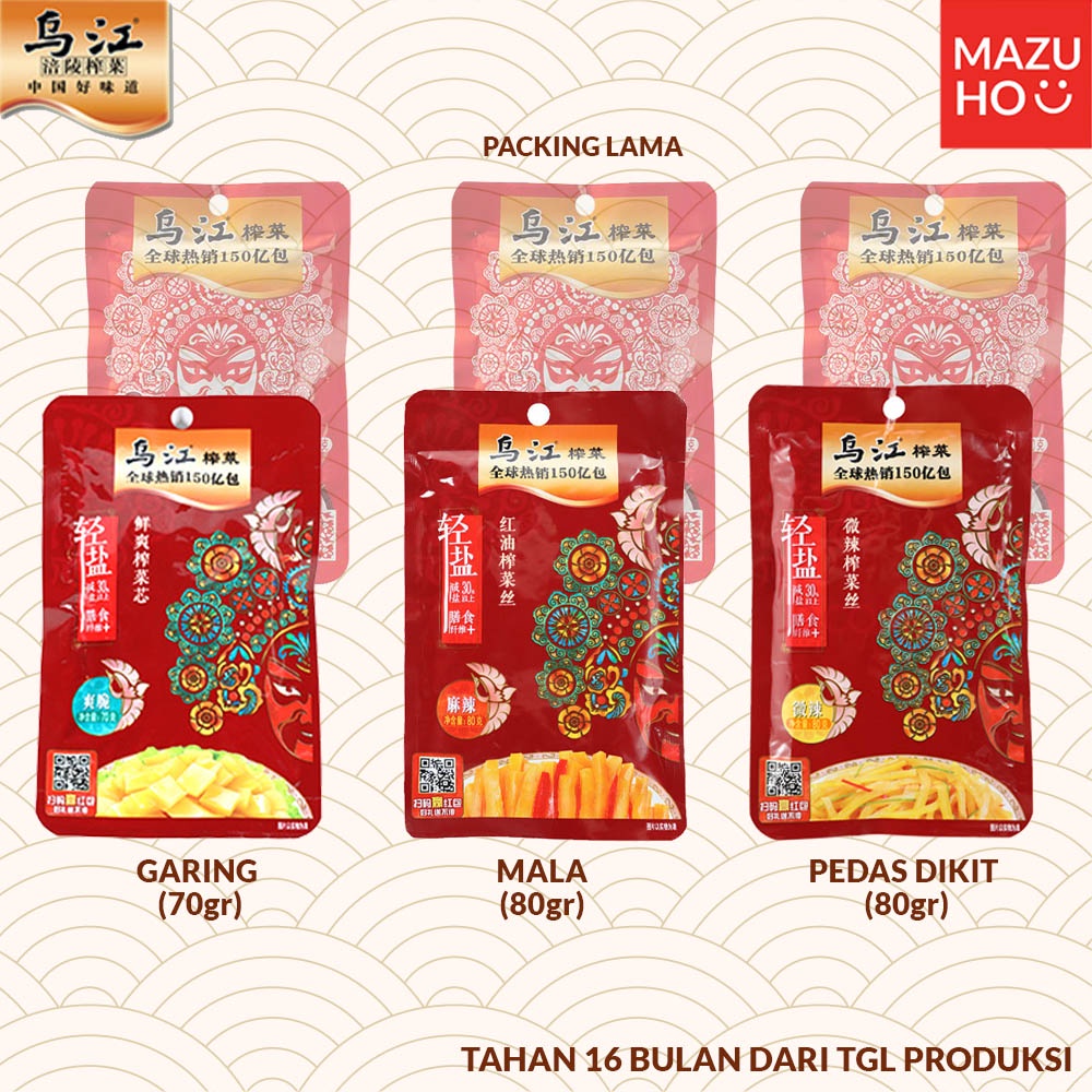 Jual WU JIANG ZHA CAI /wu jiang zha cai / sayur asam / Produk HALAL ...