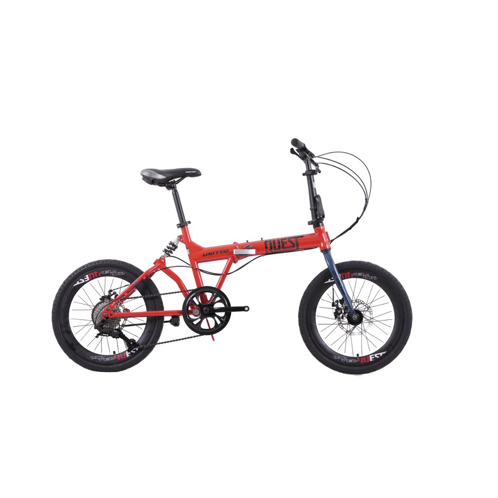 Jual United Bike Sepeda Lipat FOLDING Bike QUEST CI-04 ST 20 inch 8SP ...
