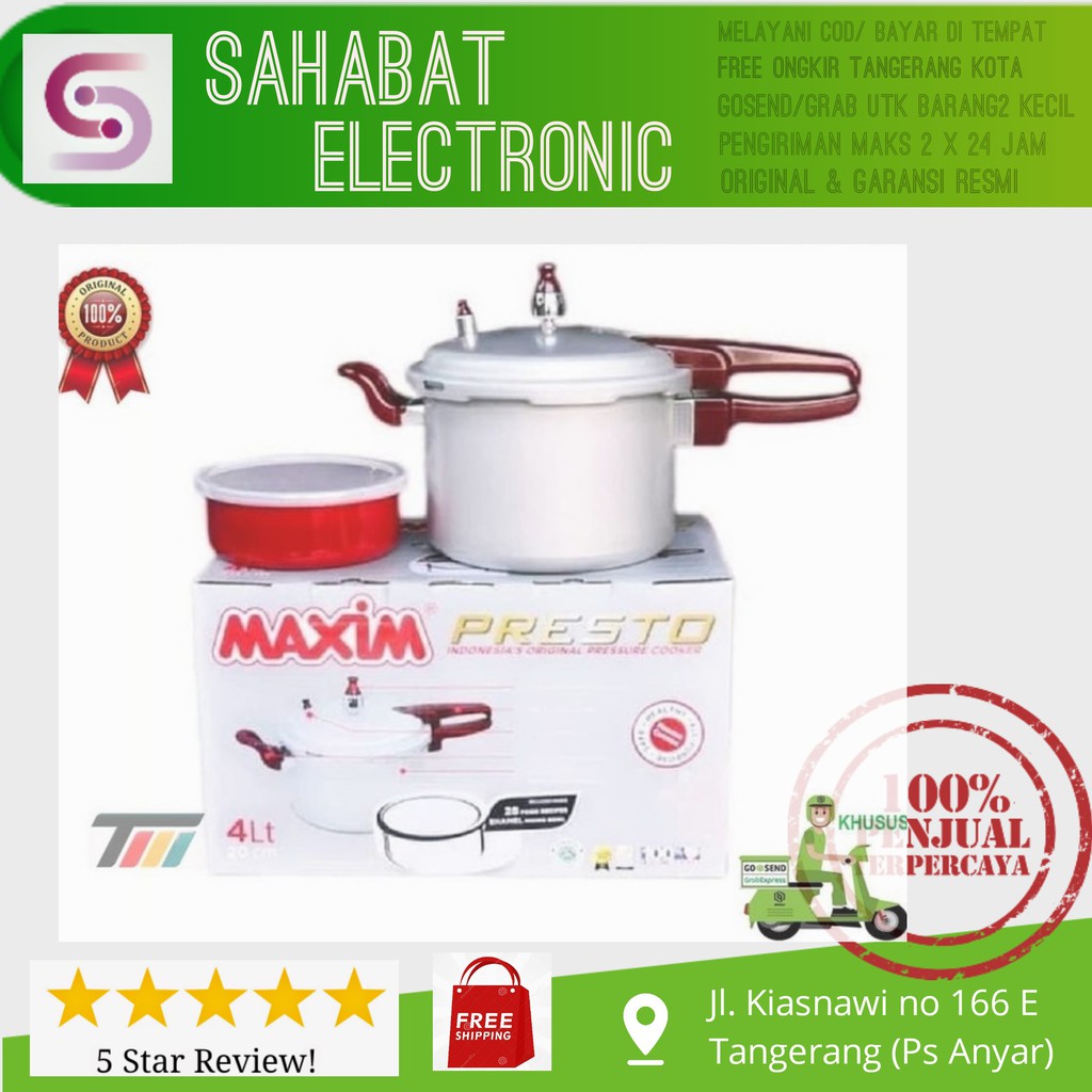 Jual PANCI PRESTO MAXIM 4 LITER / 20 CM | Shopee Indonesia