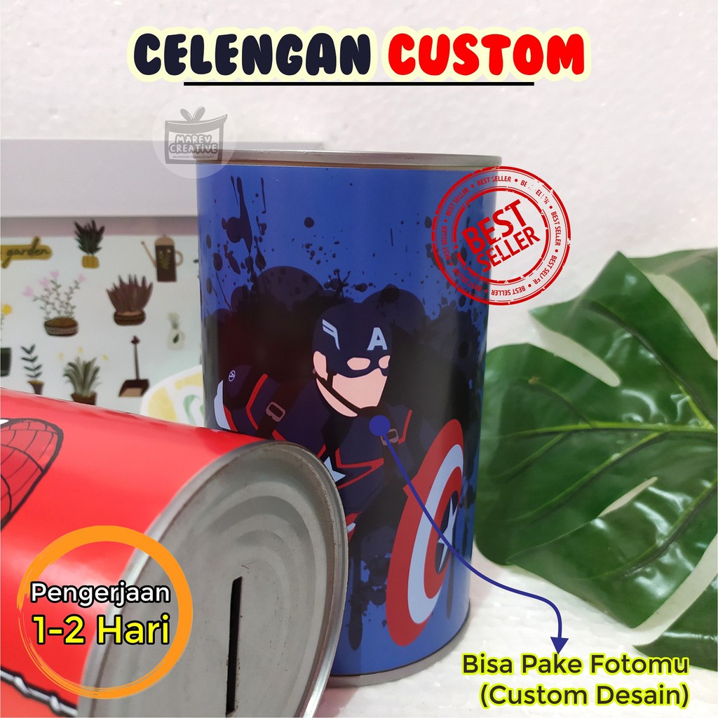 Jual CELENGAN CUSTOM - CELENGAN TARGET BUKA TUTUP, CELENGAN ANAK ...
