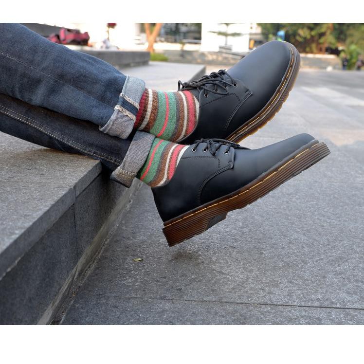 Jual dokmart formal / Sepatu formal casual dokmart hitam 4 hole ...