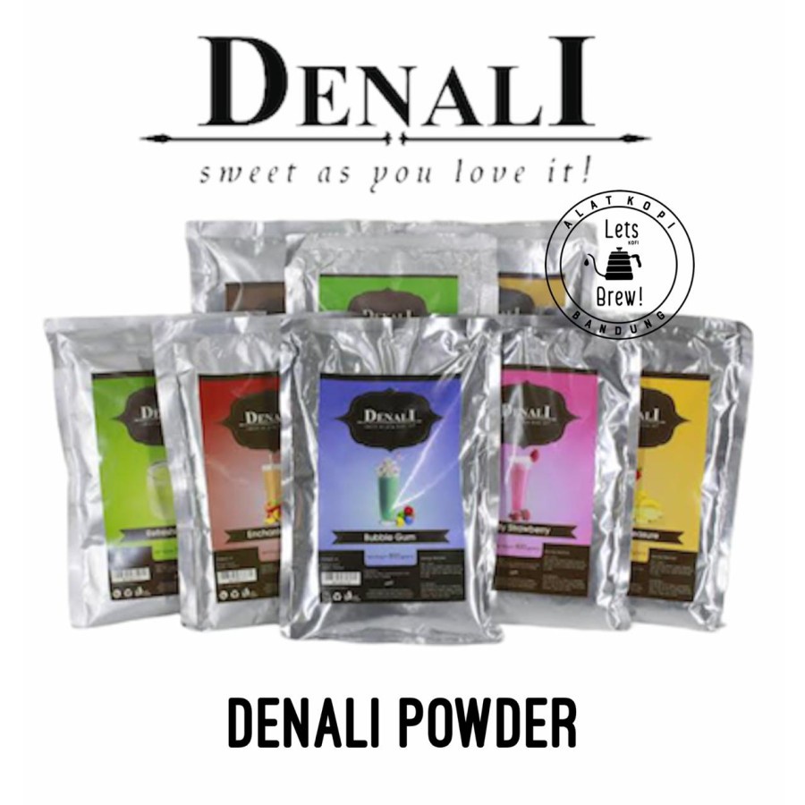 Jual Denali Powder 800gr / Bubuk minuman Kedai kopi Denali 800gr ...