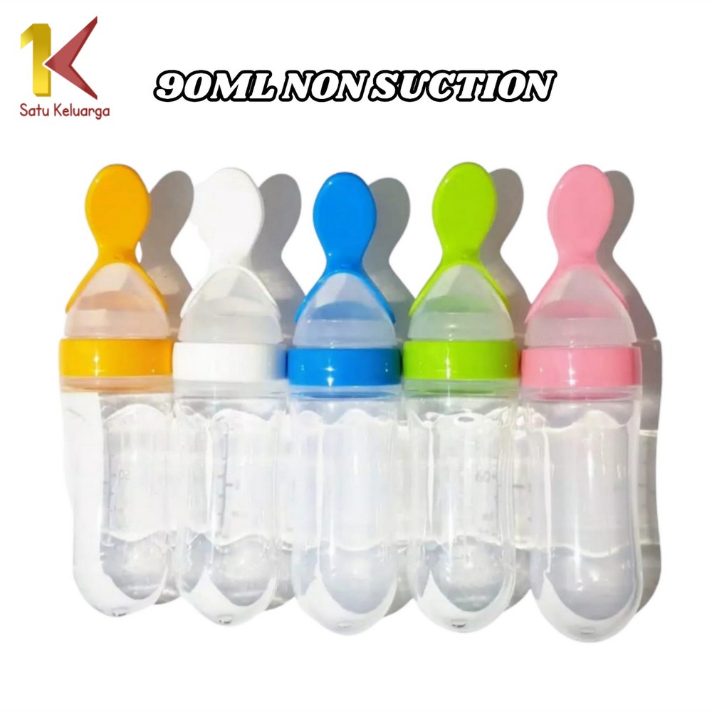 Jual Satu Keluarga Botol Sendok Makan C49-50 Bayi Botol Susu Dot Sendok ...