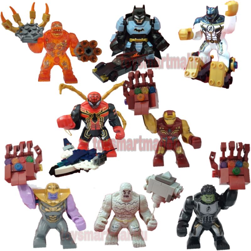 Jual Big figure pogo 6026 groot hulk captainamerica antman | Shopee ...