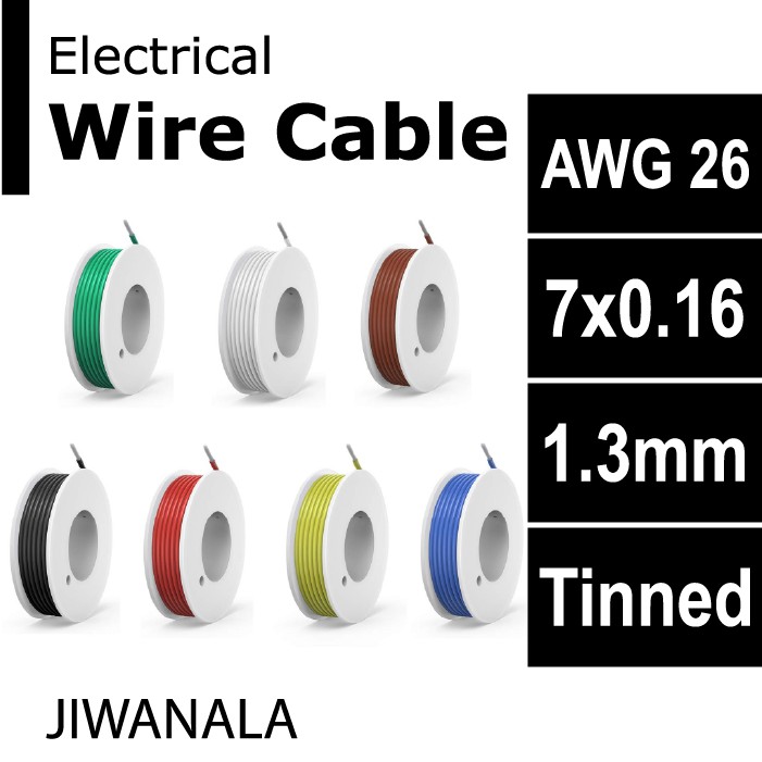 Jual Kabel Serabut AWG 26 1.3mm | Shopee Indonesia