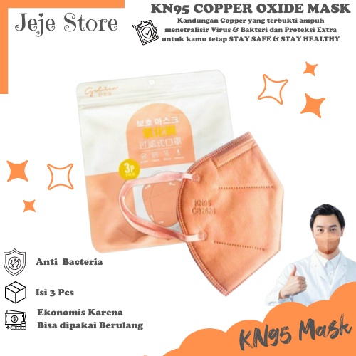 Jual KN95 Copper Oxide Mask / Masker Viral Hotman Paris | Shopee Indonesia