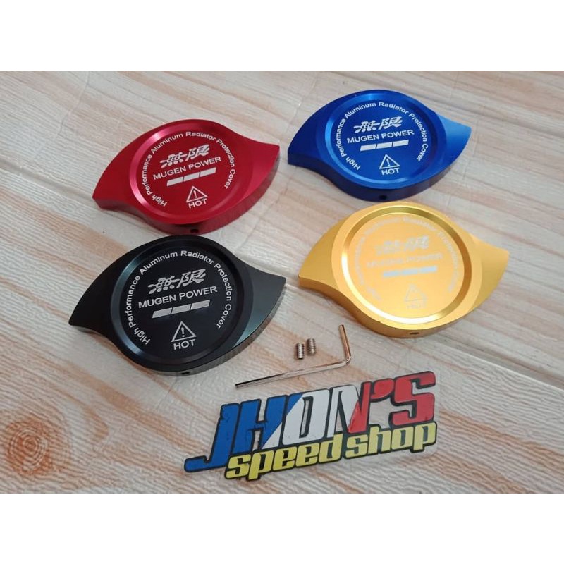 Jual cover tutup radiator mugen power pcx nmx ninja dll | Shopee Indonesia