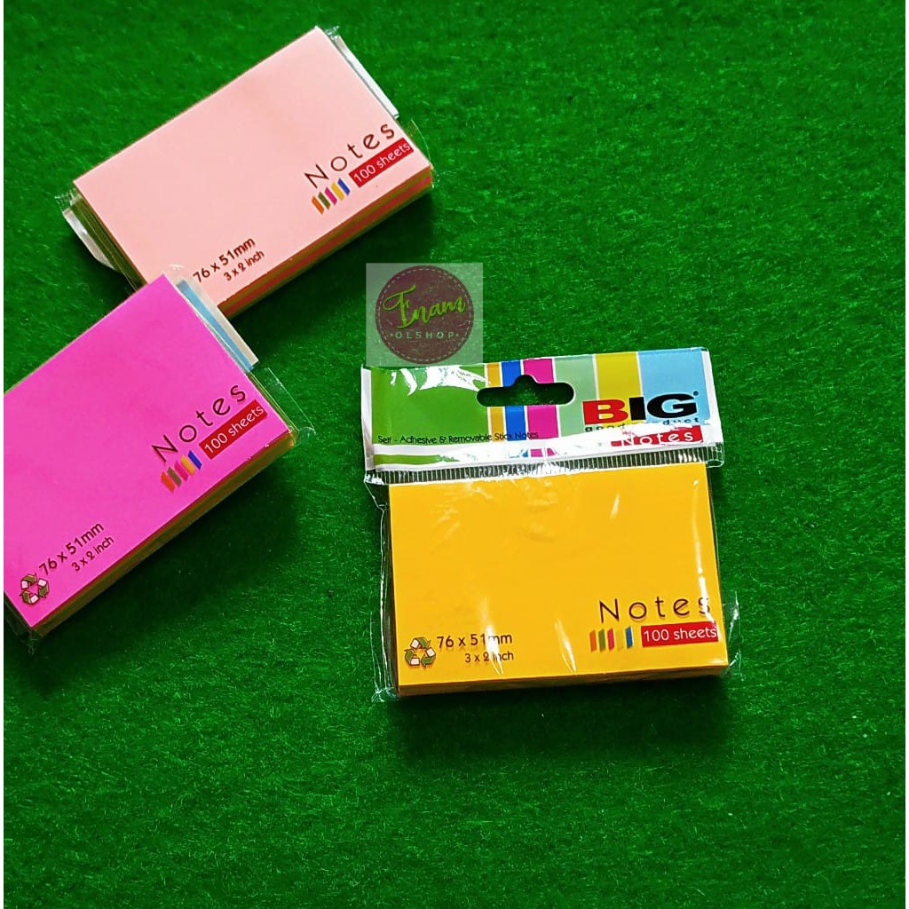 Jual Sticky Notes 76x51mm 100 sheet (TG) | Shopee Indonesia