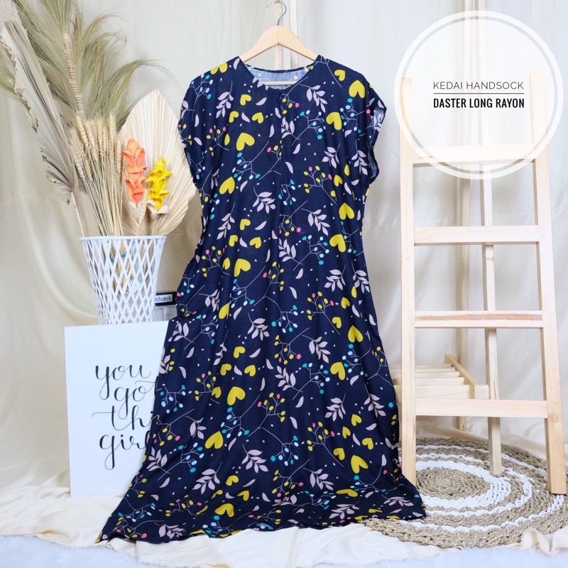 Jual DASTER RAYON PANJANG TANGAN PENDEK LD 120 CM | Shopee Indonesia