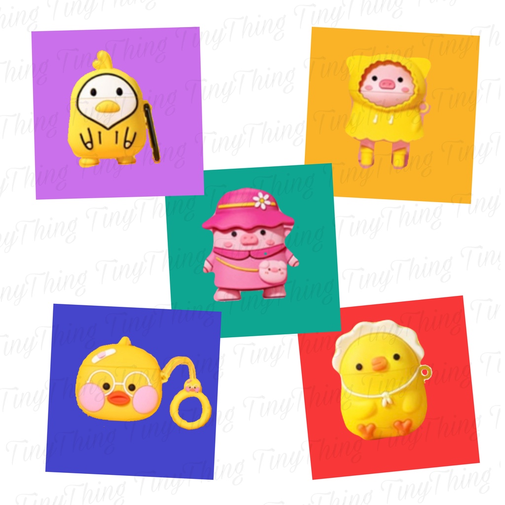 Jual Air pod Case Bebek Lucu/ Air pod Case Silicone gen 1 dan 2 ...