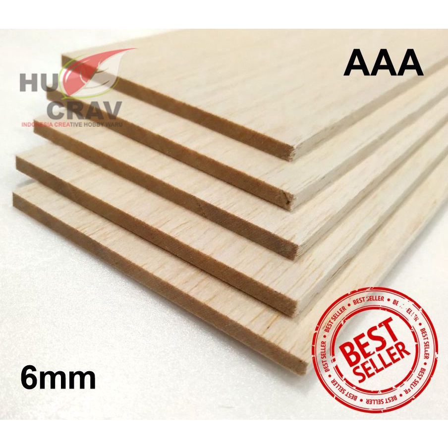 Jual 50 CM Balsa Sheet Kayu Maket Murah Ringan Mudah Dibentuk lebar ...