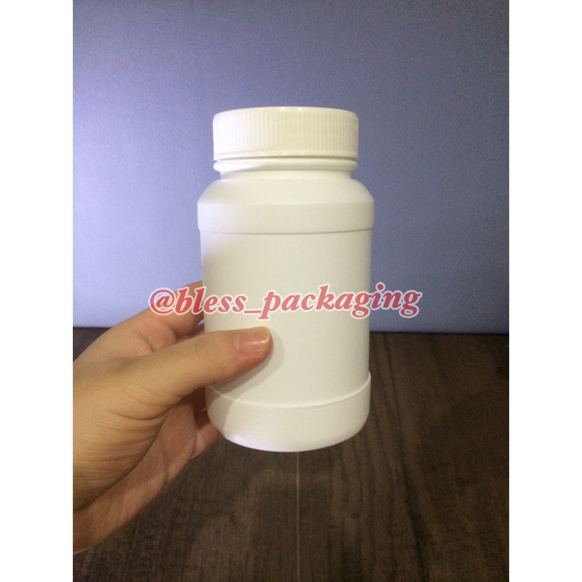 Jual Botol suplemen/ tempat vitamin/ kemasan obat/ kemasan plastik 500 ...