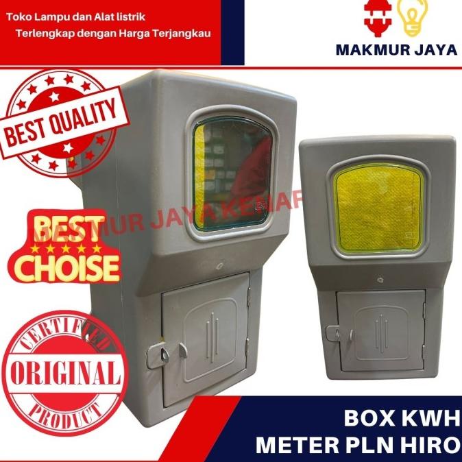 Jual BOX KWH HIRO PASCABAYAR / BOX KWH TOKEN TUTUP METERAN LISTRIK HIRO ...