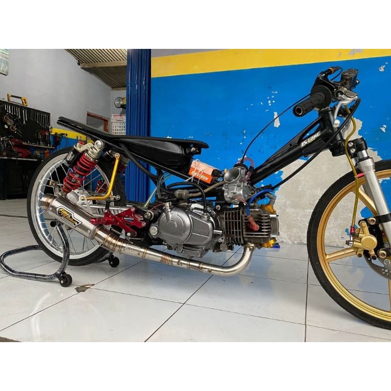 Jual Knalpot Jupiter 200cc Sleep Engine #303 Broiler x Fanterra Racing ...
