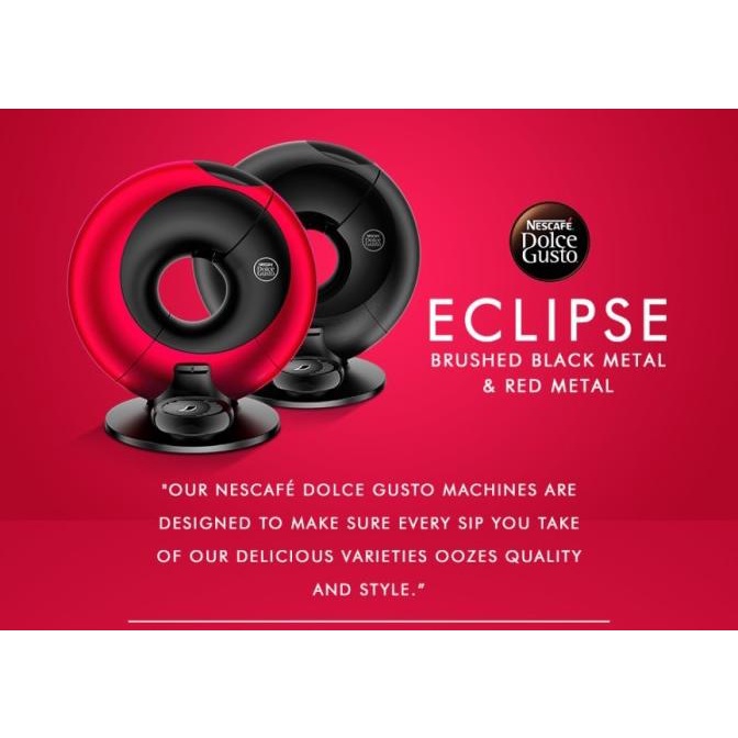 Jual Termantab] NESCAFE DOLCE GUSTO ECLIPSE COFFEE MACHINE | Shopee ...