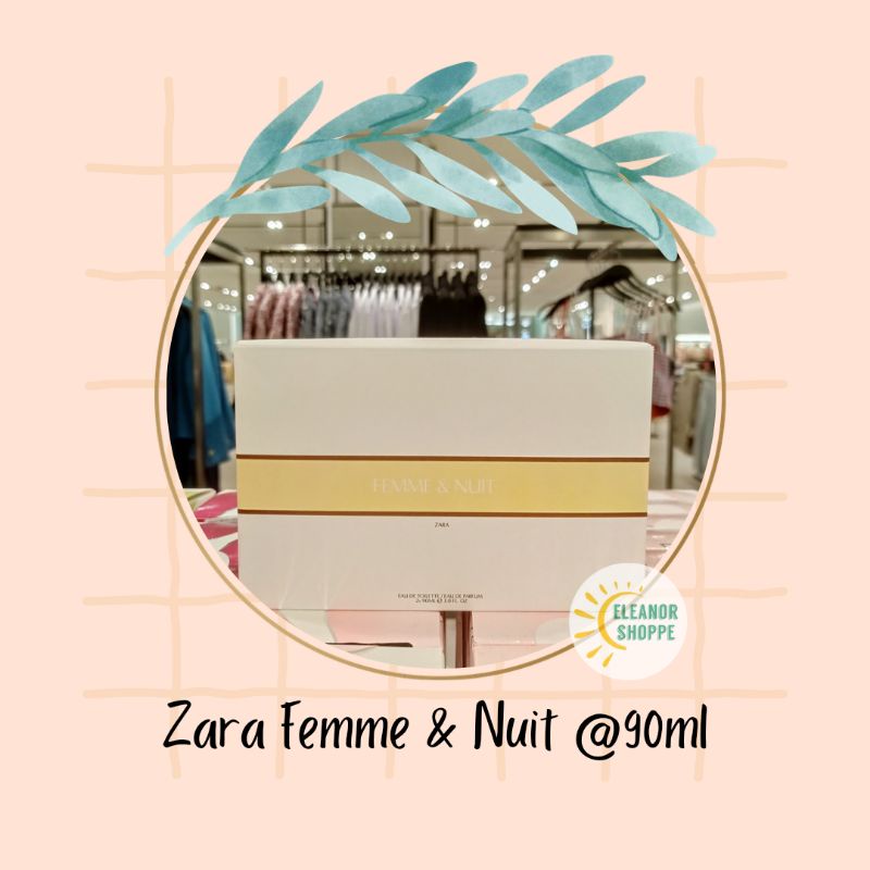 Jual Ori Counter Zara Femme & Nuit - Parfum Wanita Murah Branded ...