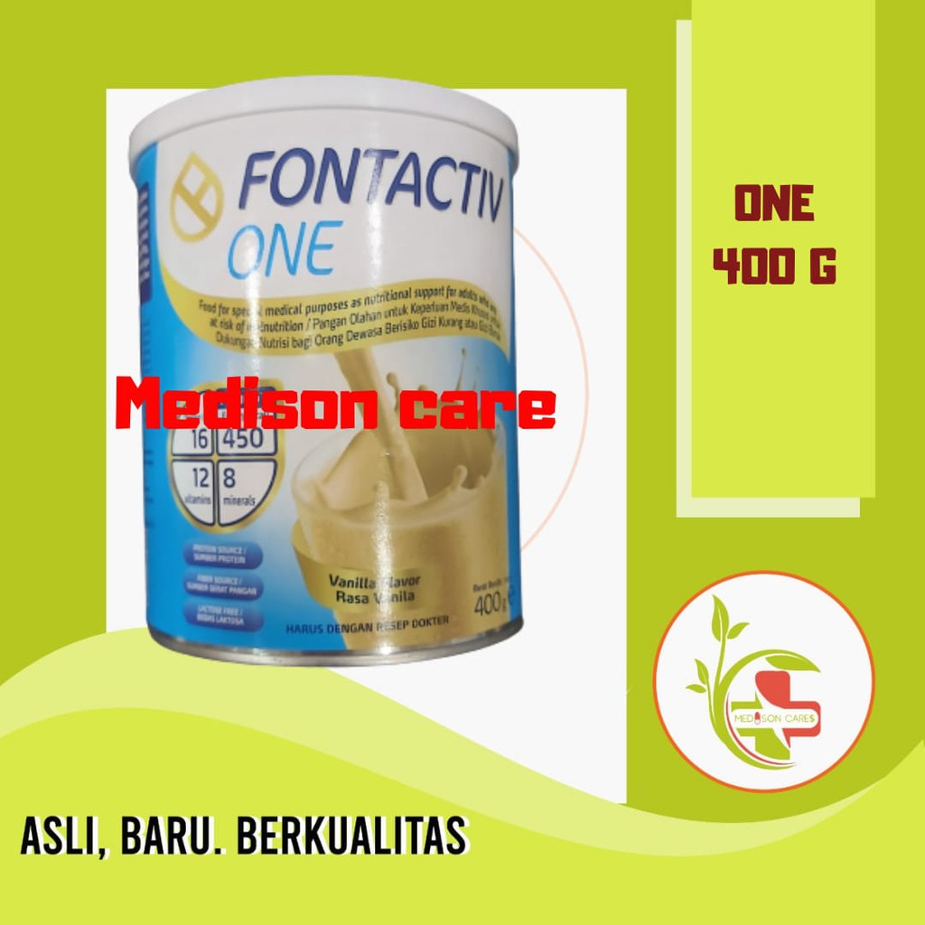 Jual fontactiv fontactive one susu fonactive | kaleng 400gr | Shopee ...