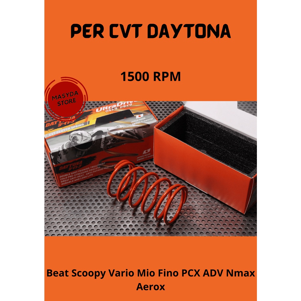 Jual PER CVT DAYTONA BEAT/VARIO/SCOOPY/MIO/PCX/ADV/NMAX/AEROX/MIOJ ...