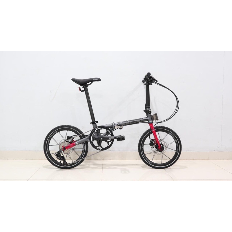 Jual Sepeda lipat FOLDING BIKE ELEMENT TROY X 9speed Free HELM RMB ...