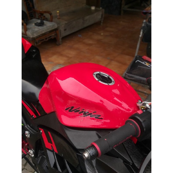Jual COVER TANGKI NINJA 250 FI MODEL ZX636 | Shopee Indonesia
