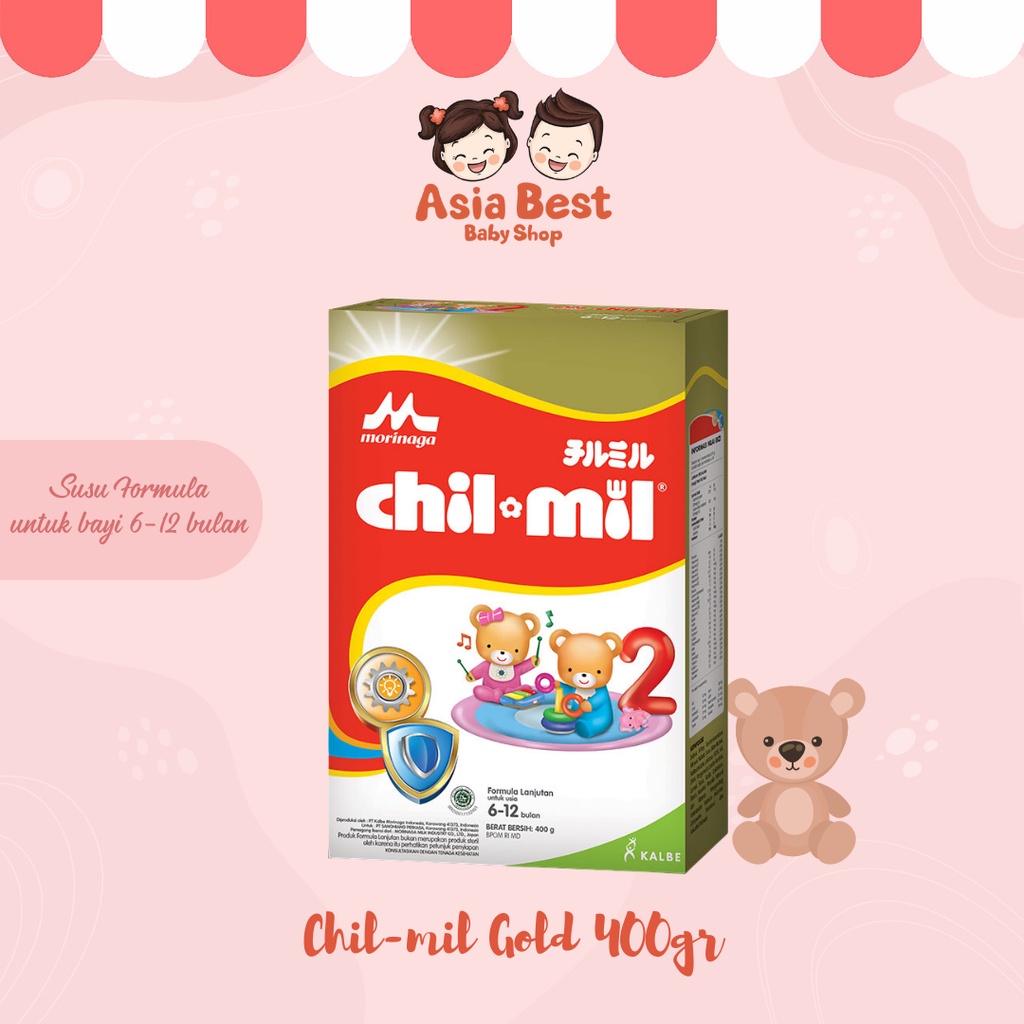 Jual CHIL MIL REGULAR / GOLD 400 GR / Susu Pertumbuhan Anak bubuk ...