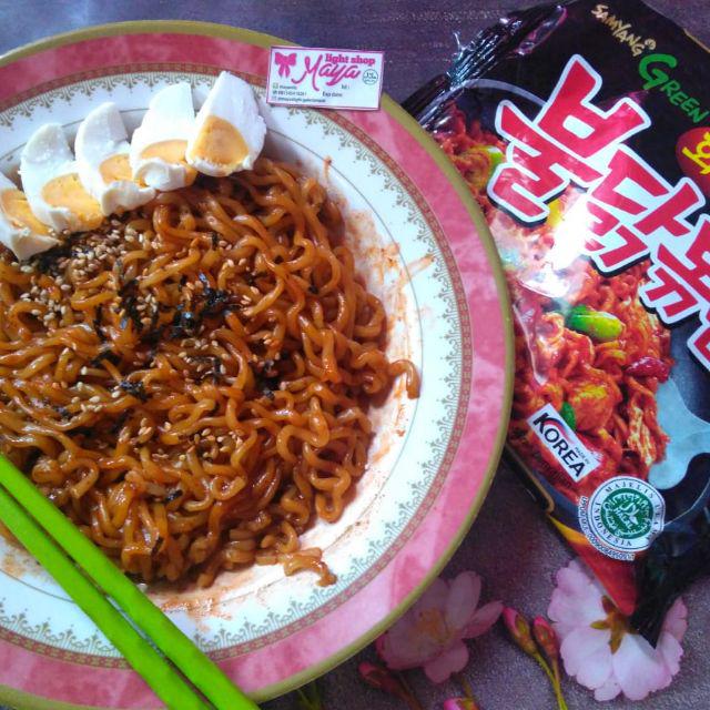 Jual Mie goreng instant jajangmyeon samyang bulnak halal paldo black bean noodle mie hitam korea ...