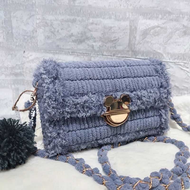 Jual TAS SELEMPANG | TAS KANVAS | TAS HOMEMADE | TAS RAJUT | Shopee ...