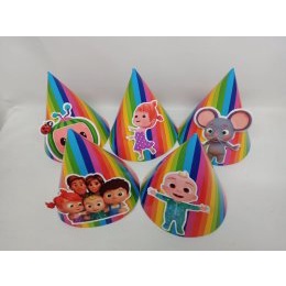 Jual topi pop up cocomelon / topi ultah custom cocomelon | Shopee Indonesia