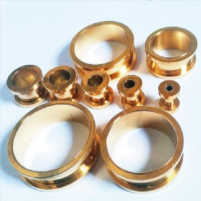 Jual pirsing telinga titanium/persing plug besi/Persing telinga ...