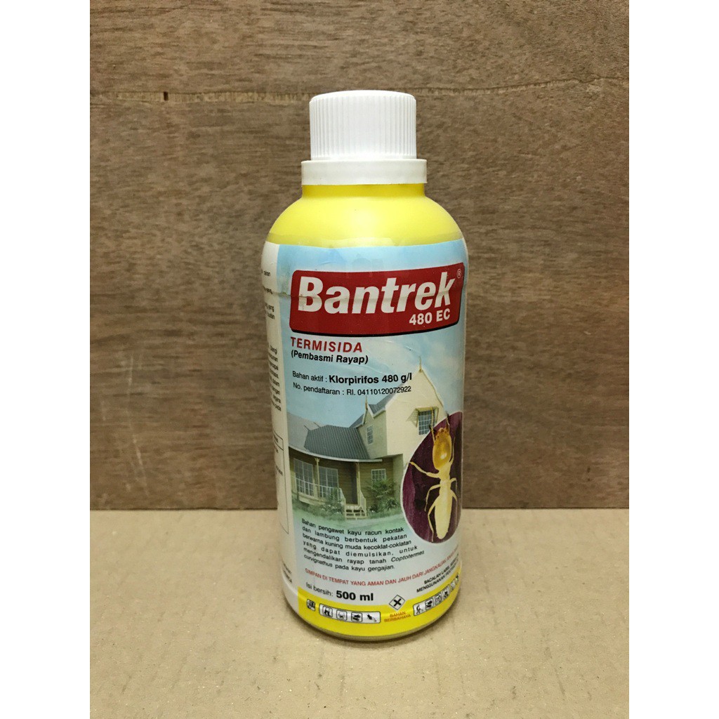 Jual Bantrex Anti Rayap 500ml Bantrek Pembasmi Rayap Kayu Tanah Obat ...