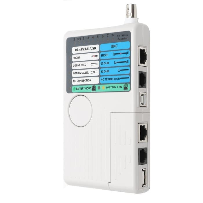 Jual LAN TESTER 4 in 1 (RJ45, RJ11, USB, BNC) Lan Tester 4in1 Remote ...