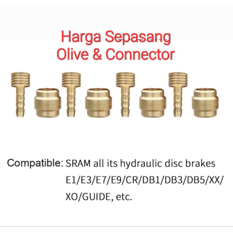 Jual Olive Connector Olive Conector Rem E1 E3 E7 E9 CR DB1 DB3 XX XO ...