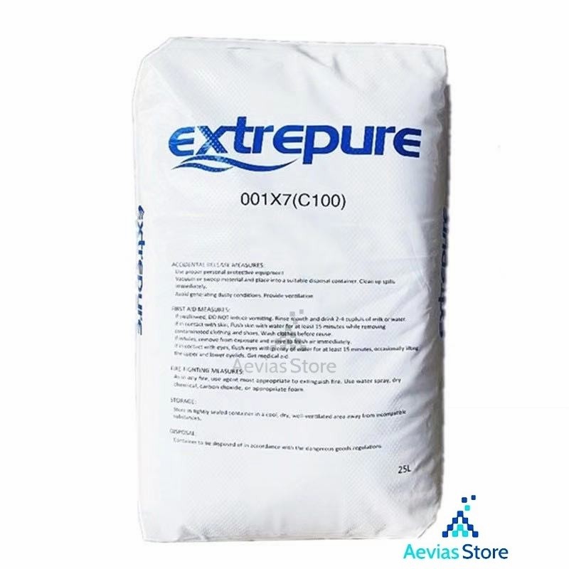 Jual Resin Cation Softerner Resin Kation Ion Exchange 25 Liter (Zak ...