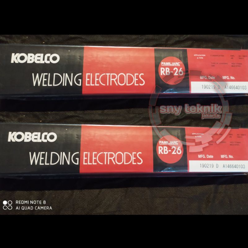 Jual Original Kawat Las KOBELCO FAMILIARC RB-26 Welding Electrodes | Shopee Indonesia