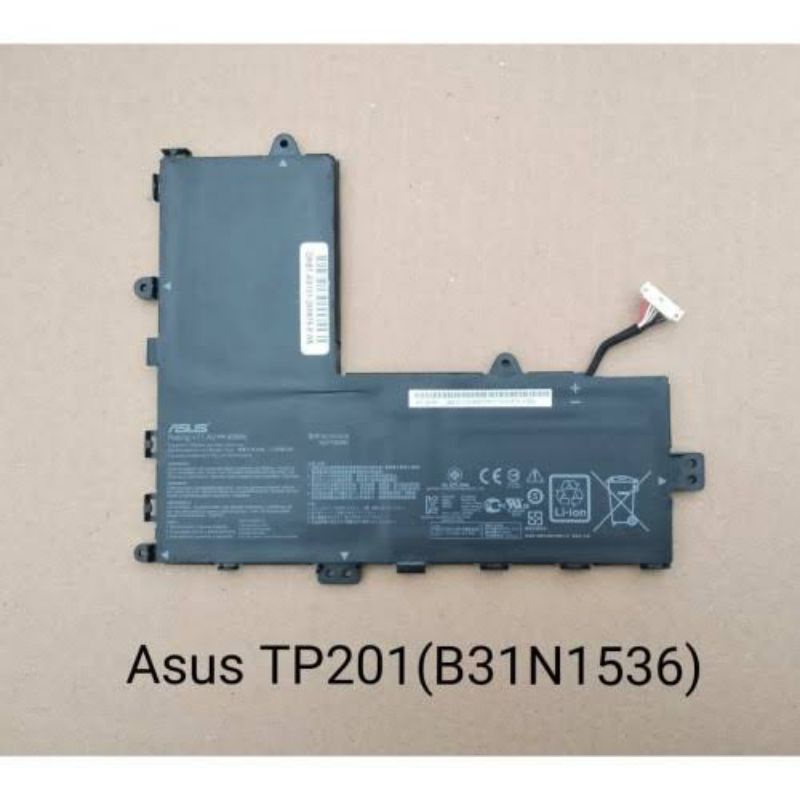 Jual Baterai Battery Asus TP201 TP201S TP201SA B31N1536 Original ...