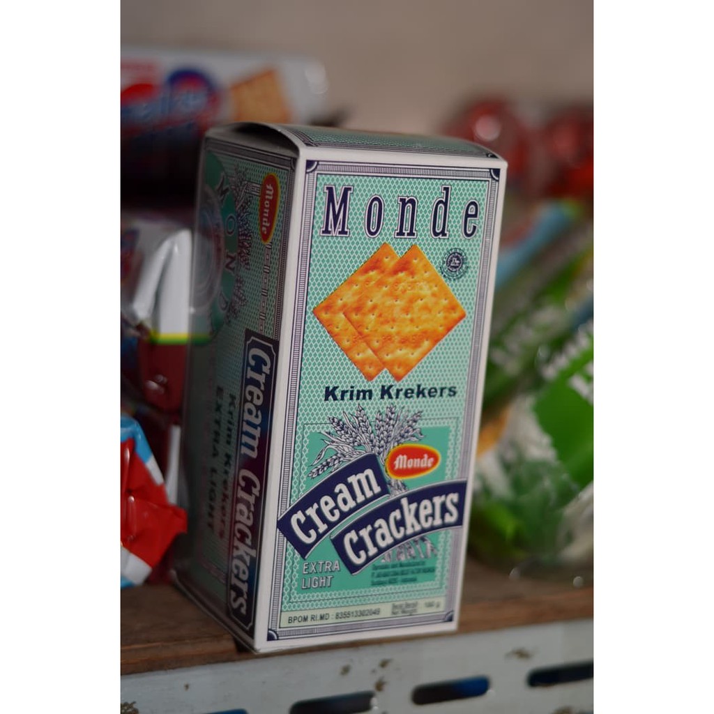 Jual MONDE CRACKERS 175 GRAM 1 KARTON ISI 24 PACK | Shopee Indonesia