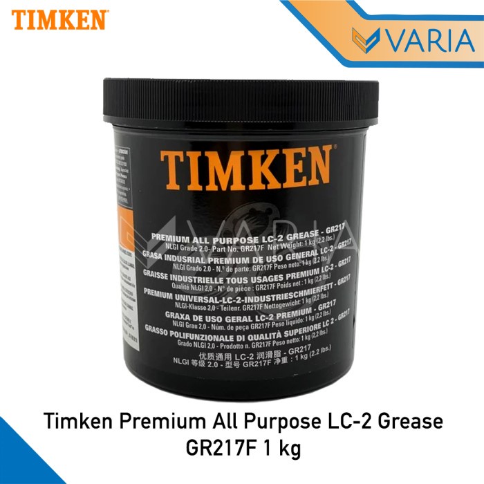 Jual Timken Premium All Purpose LC-2 Grease 1 kg Stempet NLGI 2.0 ...