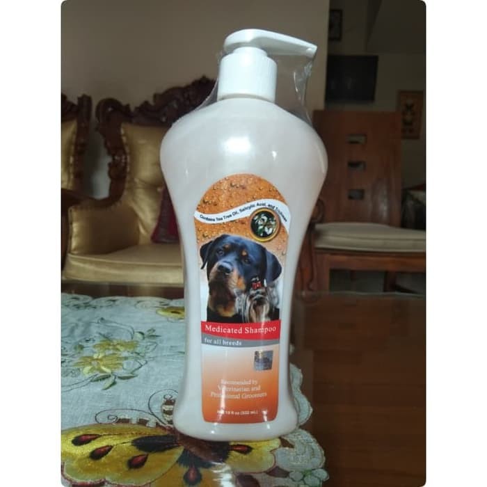 Jual Shampoo Anjing Raid all Medicated dog shampoo - 532 ml | Shopee ...