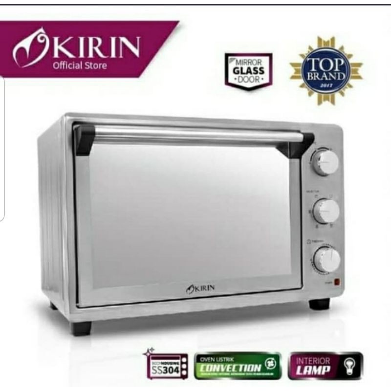 Jual Kirin Oven Listrik 35 Liter KBO 350 CL - Body Stainless | Shopee Indonesia