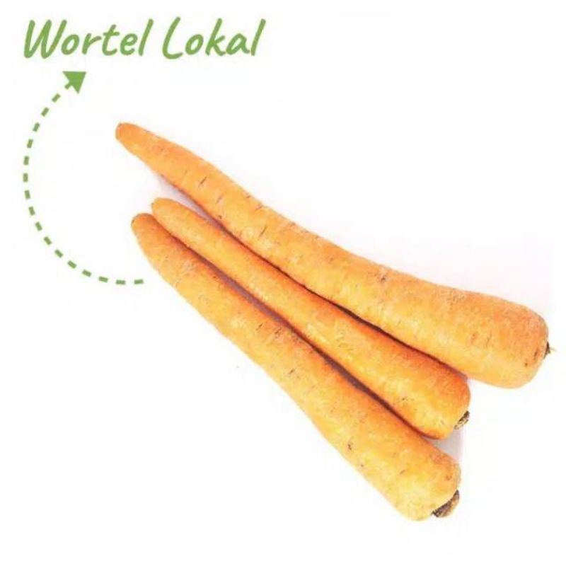Jual Wortel Lokal / Berat 250 Gram | Shopee Indonesia