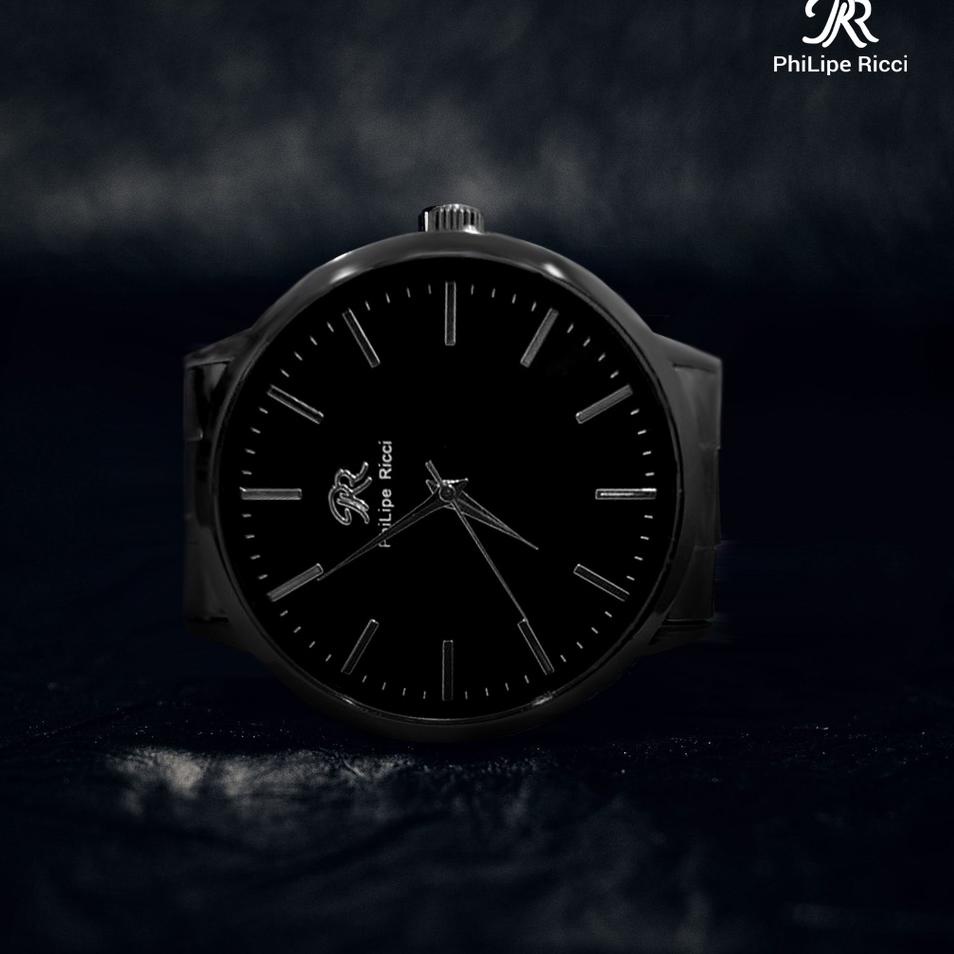 Jual Harga TERMURAAH.. PhiLipe Ricci Jam Tangan Pria Besi Rantai Analog ...