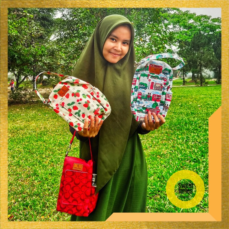 Jual TAS 3 in 1 NEW NORMAL - Bahan : longchamp (waterproof) | Shopee Indonesia