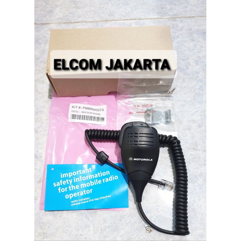 Jual EXTRAMIC RADIO RIG MOTOROLA GM 338 GM 3688 - EXTRA MIC RIG ...