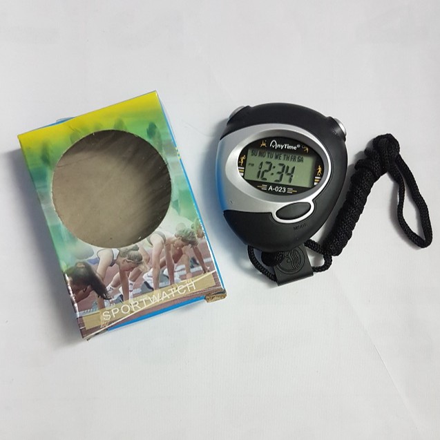 Jual STOPWATCH DIGITAL ANYTIME A023 | Shopee Indonesia