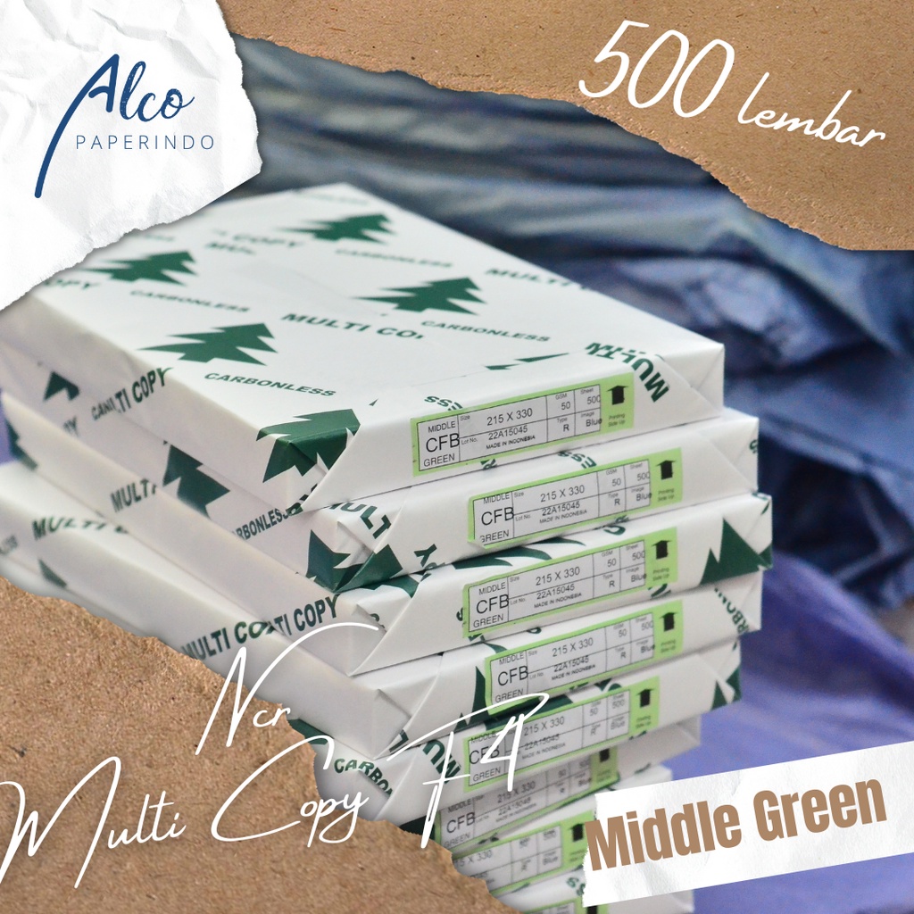 Jual Kertas NCR F4 isi 500 MULTICOPY Carbonless Paper Kertas Nota ...