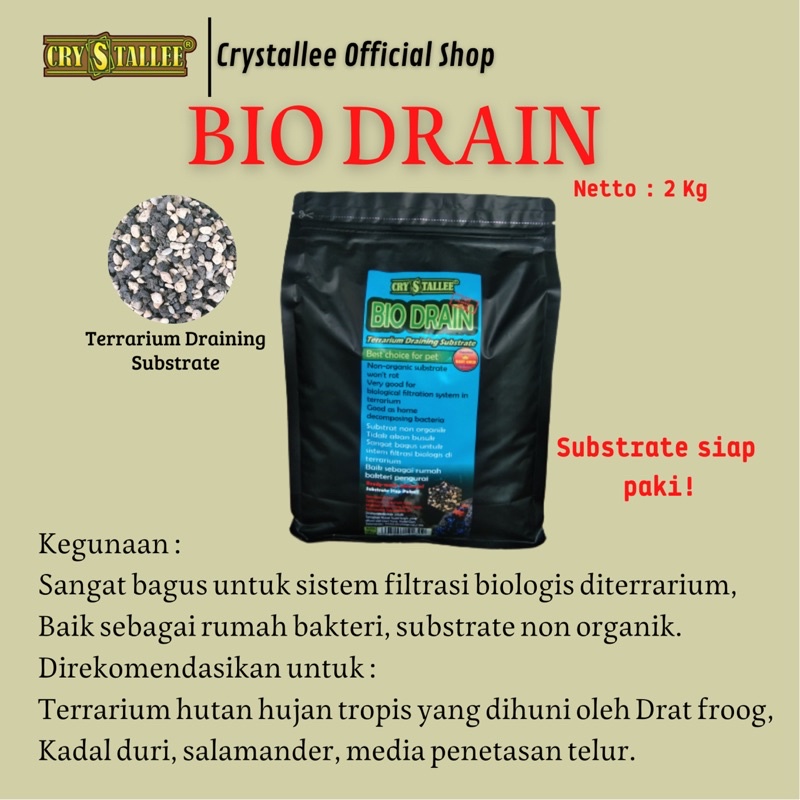 Jual Crystallee Alas Kandang Bio Drain | Shopee Indonesia