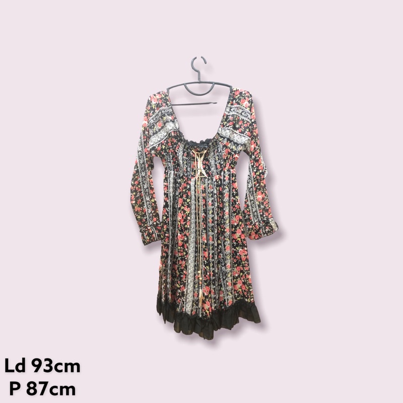 Jual Lucuu !! korean mini dress, Bagus untuk ke pantai.. | Shopee Indonesia