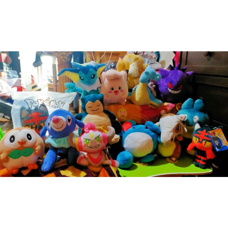 Jual boneka pokemon Nintendo /Tomy 23 cm cubone / psyduck / snorlax ...