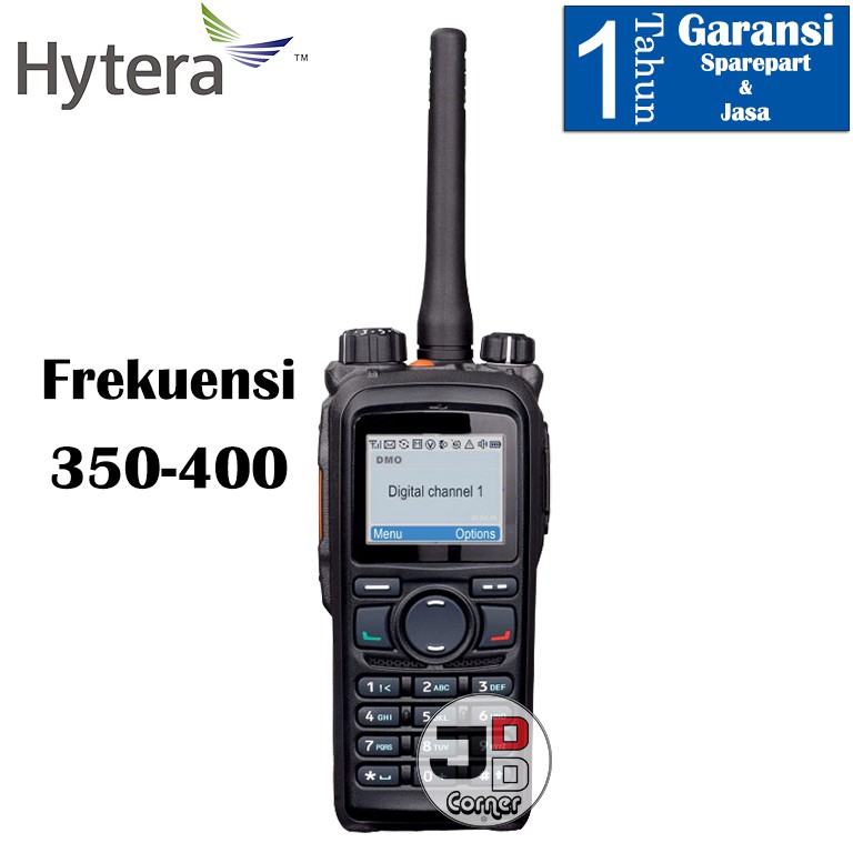 Jual HT Hytera PD788G UHF 350 Digital Analog GPS IP67 ORIGINAL Baru ...